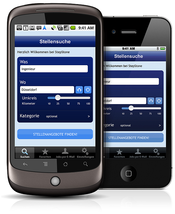 StepStone Job App: jetzt auch für Android | Crosswater Job Guide